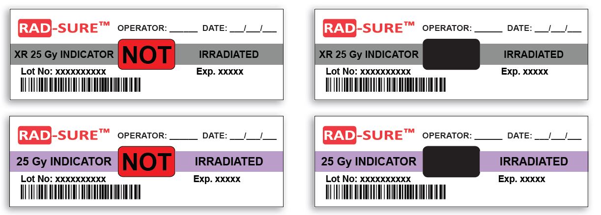 Blood Irradiation Labels | ADM Nuclear Technologies Blood Irradiation Labels | ADM Nuclear Technologies